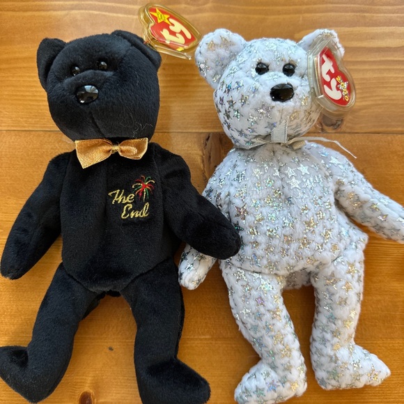 Ty | Toys | Ty Beanie Bear Retired Set The End 999 The Beginning 200 ...